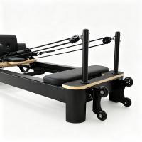 China Aluminum Frame Foldable Pilates Reformer Rowing Machine With Germany Spring for sale