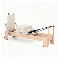 China Beechwood Pilates Power Gym Exercise Equipment Microfiber Leather Cushion for sale