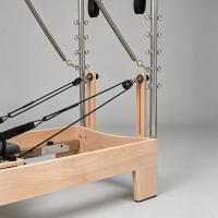 China Beech Wood Basic Pilates Equipment Tower Reformer For Beginners Customized for sale