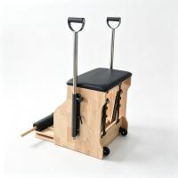 China Commercial Studio Pilates Wunda Chair Solid Rubberwood Wear Resistant for sale