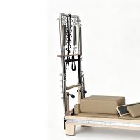 China ODM Movable Maple Wood Pilates Reformer With Tower Portable Full Track Machine for sale