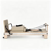 China Professional Full Track Studio Quality Pilates Reformer Machine With Stainless Steel Tower for sale
