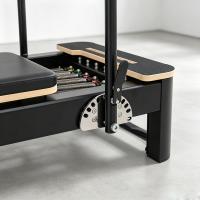 China Leather Upholstery Studio Pilates Reformer Machine Exercise Equipment Tear Resistant for sale