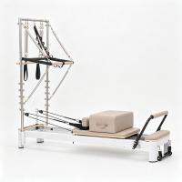 China Collapsible Aluminum Pilates Reformer With Tower Half Cadillac Equipment for sale