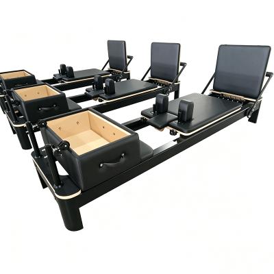 China Aluminum Alloy Reformer Pilates Equipment For Studio Home Sweat Resistant for sale