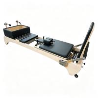 China Maple Rubber Wood Pilates Fitness Equipment Reformer Gym Equipment for sale