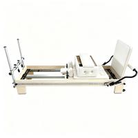 China Portable Full Track Studio Reformer Pilates Machine For Commercial Training Course 130kg for sale
