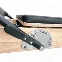 China Solid Rubberwood Foldable Pilates Reformer Palate Exercise Equipment for sale