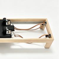 China Classic Traditional Maple Wooden Reformer Pilates Exercise Machine With Germany Spring for sale