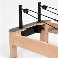 China Adjustable Beech Wooden Pilates Reformer Exercise Equipment For Commercial Home Studio for sale