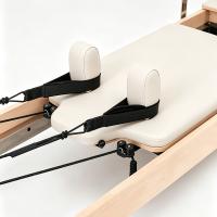 China Adjustable Beech Wooden Pilates Reformer Exercise Equipment For Commercial Home Studio for sale