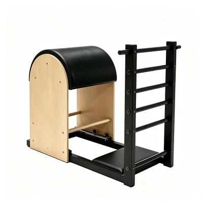 China Portable Maple Pilates Ladder Barrel Fitness Trainer For Core Strength & Flexibility for sale