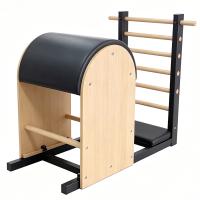 China Portable Maple Pilates Ladder Barrel Fitness Trainer For Core Strength & Flexibility for sale