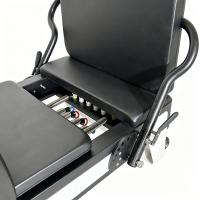 China Fixed Robust Steel Aluminum Pilates Reformer Yoga Machine 90kg for sale