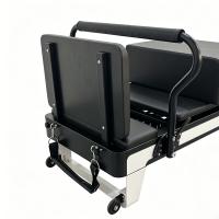 China Fixed Robust Steel Aluminum Pilates Reformer Yoga Machine 90kg for sale