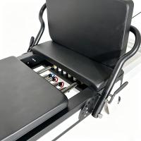 China Small Steel Pilates Reformer With Tower Machine Silent Wheels OEM for sale