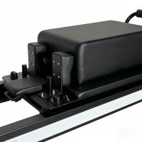 China Small Steel Pilates Reformer With Tower Machine Silent Wheels OEM for sale