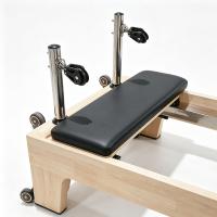 China Wear Resistant Pilates Bed Reformer Machine For Home Microfiber Leather Custom for sale