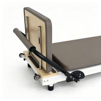 China Compact Foldable Reformer Pilates Machine For Home Beginner Workout Lightweight for sale