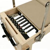 China Sturdy Maple Wood Cadillac Private Reformer Pilates Trapeze Table Multifunctional Training Equip for sale