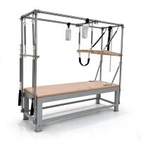 China Rehabilitation Clinics Aluminium Pilates Reformer Trapeze With Cadillac for sale