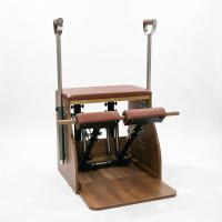 China Walnut Pilates Wunda Chair With Maple Board And Microfiber Leather Cushion ODM for sale