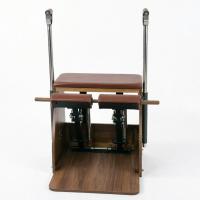 China Walnut Pilates Wunda Chair With Maple Board And Microfiber Leather Cushion ODM for sale