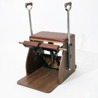 China Walnut Pilates Wunda Chair With Maple Board And Microfiber Leather Cushion ODM for sale