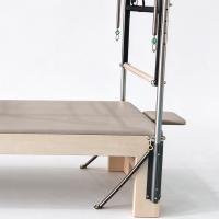 China Solid Maple Professional Cadillac Pilates Machine Reformer Combo Customizable Upholstery for sale