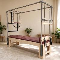 China Maple Wood Commercial Studio Reformer Cadillac Pilates Exercise Machine for sale