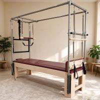 China Maple Wood Commercial Studio Reformer Cadillac Pilates Exercise Machine for sale