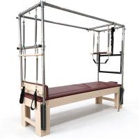 China Outdoor Solid Maple Wood Pilates Cadillac Reformer Bed Custom Logo for sale