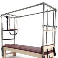 China Outdoor Solid Maple Wood Pilates Cadillac Reformer Bed Custom Logo for sale