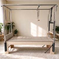 China Professional Private Maple Studio Pilates Reformer Machine Cadillac Bed Stainless Steel Tower for sale