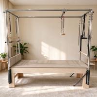 China Professional Private Maple Studio Pilates Reformer Machine Cadillac Bed Stainless Steel Tower for sale