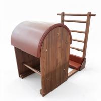 China Premium Solid Walnut Wood High Barrel Pilates Ladder Equipment Custom for sale