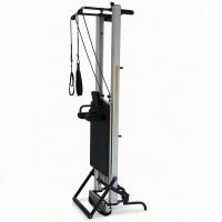 China Studio Commercial Aluminum Pilates Reformer Machine Space Saving Lightweight for sale
