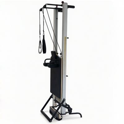 China Studio Commercial Aluminum Pilates Reformer Machine Space Saving Lightweight for sale