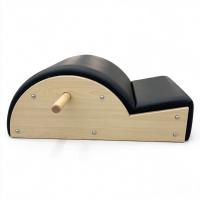 China Maple Wood Pilates Foam Spine Corrector With Handle Bar Spinal Stretching Equipment for sale