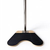 China Detachable Compact Wall Mounted Pilates Stick Trainer With Steel Springs for sale