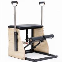 China Studio Home Footwork Wunda Pilates Apparatus Chair Maple Plywood Custom for sale