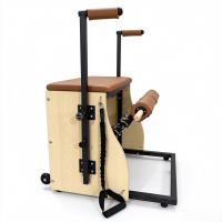 China Studio Home Footwork Wunda Pilates Apparatus Chair Maple Plywood Custom for sale