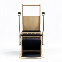 China Classical Pilates Wunda Chair High Back Solid Maple Wood yoga apparatus For Rehabilitation Training for sale