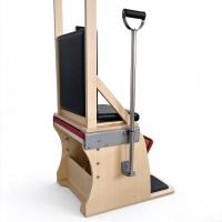 China Classical Pilates Wunda Chair High Back Solid Maple Wood yoga apparatus For Rehabilitation Training for sale