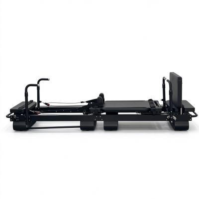 China Premium Mega Aluminum Pilates Reformer Bed Machine Curved Leg For Home Workout for sale