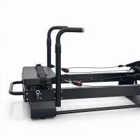 China Premium Mega Aluminum Pilates Reformer Bed Machine Curved Leg For Home Workout for sale