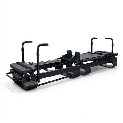China Premium Aluminum Frame Mega Reformer Pilates Machine Bed OEM For Adult for sale