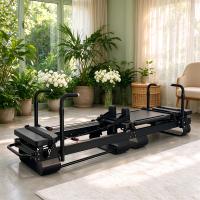 China Premium Aluminum Frame Mega Reformer Pilates Machine Bed OEM For Adult for sale