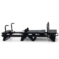 China Luxury Supermodel Mega Studio Pilates Reformer Machine Carbon Fiber Microfiber Leather for sale