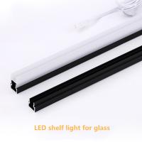 China 10W LED Glass Shelf Light with 200cm Cable - Surface Mounted Warm White Cabinet Lighting for Display Applications for sale